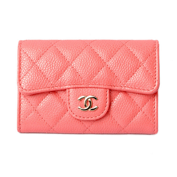 CHANEL | Bags | Chanel Coin Case Caviar Skin Pink | Poshmark